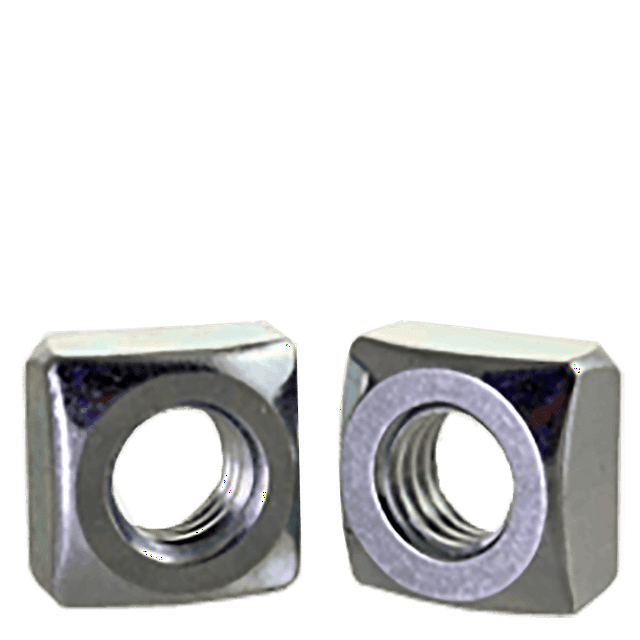 3/8-16 Regular Square Nuts / Grade 2 / Plain (Quantity: 1500 pcs ...
