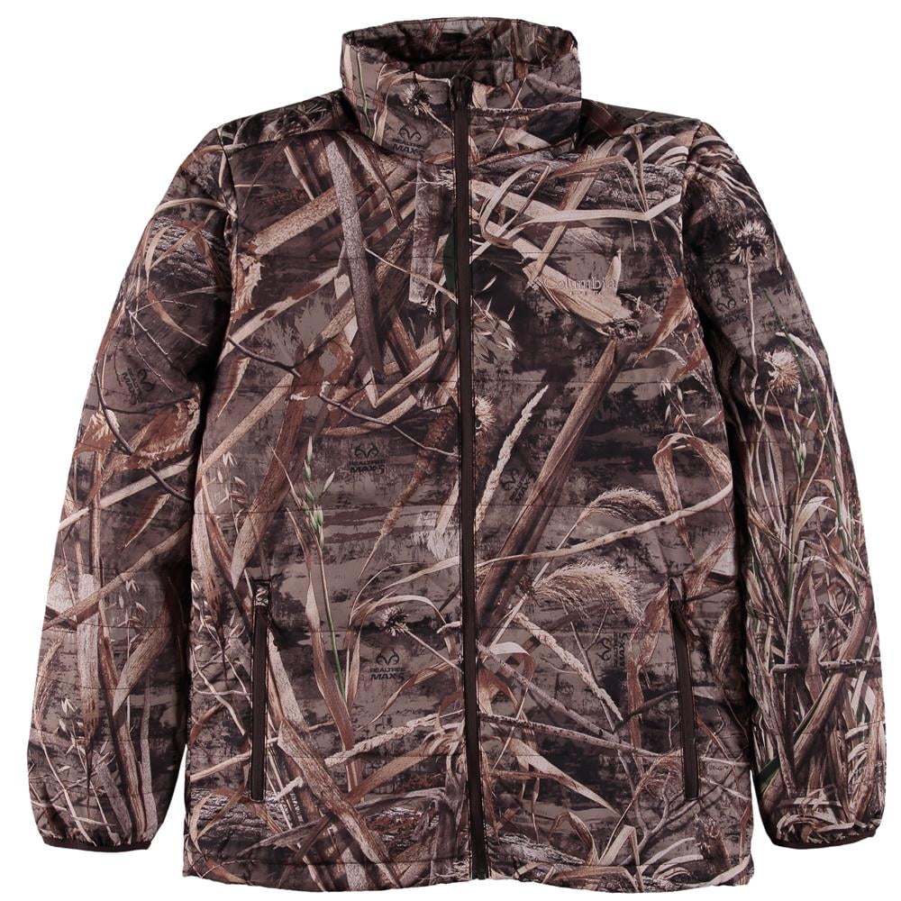 Columbia Mens PHG Frost Fighter Jacket Brown Small - Walmart.com