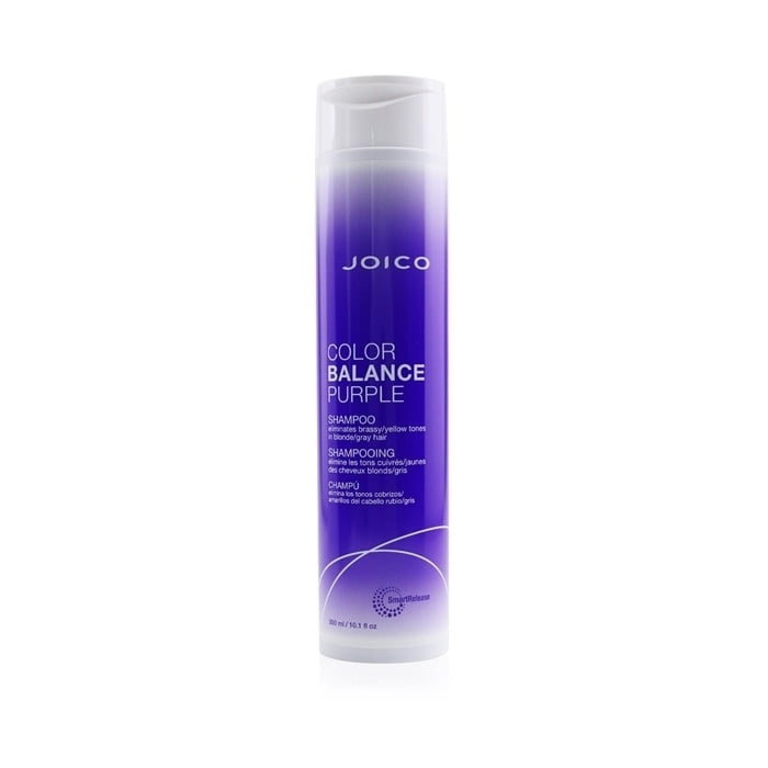Joico Color Balance Purple Shampoo (Eliminates Brassy/Yellow Tones on ...