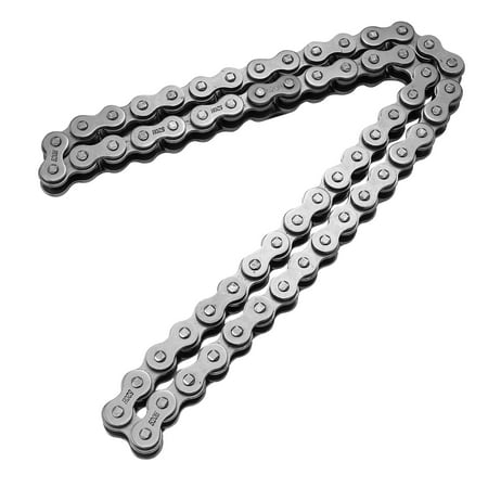 520 Motorcycle Chain 60 Link Non O-Ring with Connecting Master Link for ...