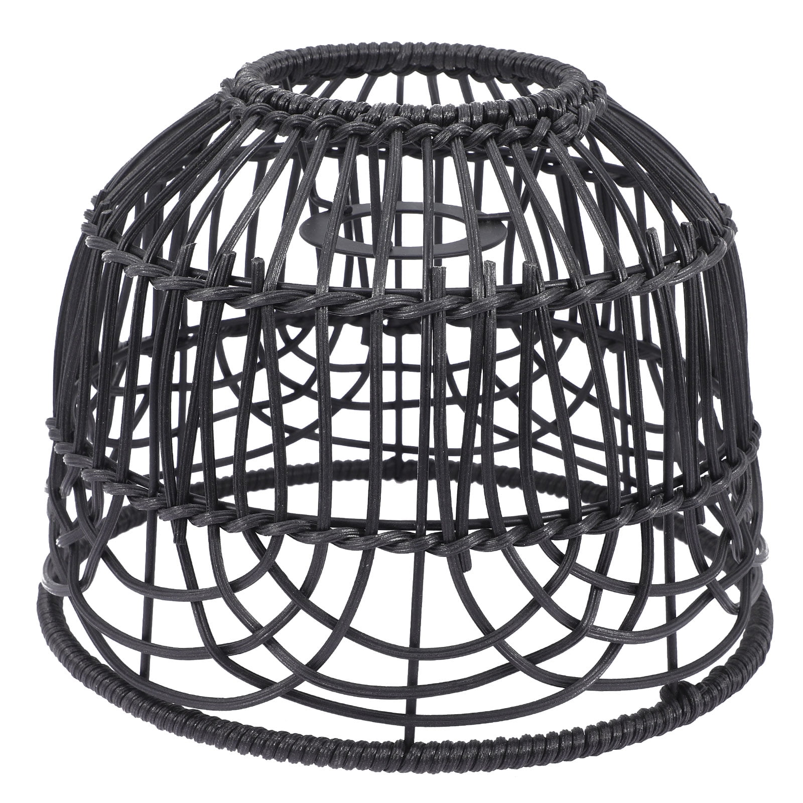 NUOLUX Rattan Lampshade Woven Hanging Lamp Shade Chandelier Light Shade ...