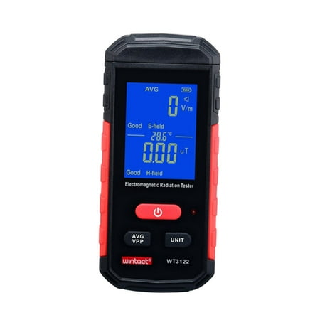 EMF Tester Digital LCD EMF Monitor Handheld for Testing Multifunctional ...