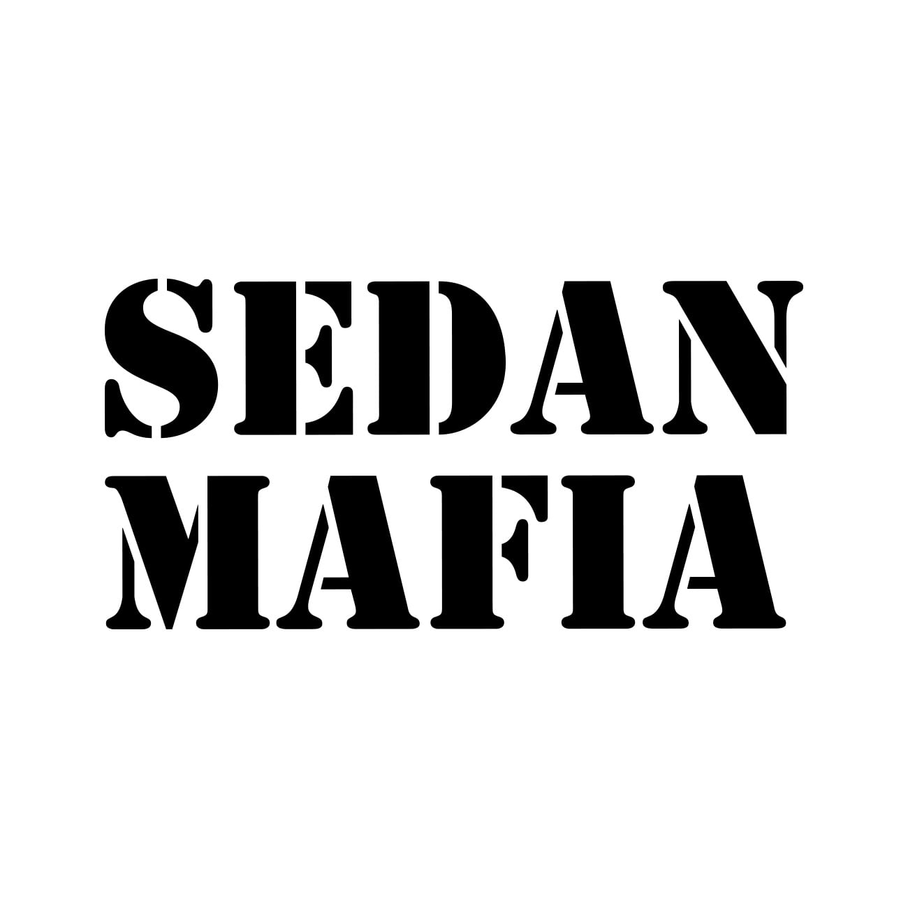 Sedan Mafia Sticker Decal Die Cut - Self Adhesive Vinyl - Weatherproof ...