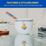 Disney Pixar Ratatouille 20-Ounce Ceramic Ramen Bowl and Chopstick Set ...