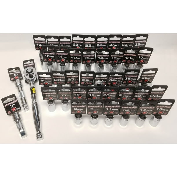 Powerbuilt Socket Set