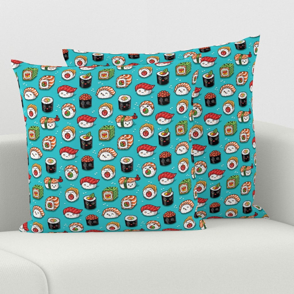 Kawaii Food Pillow Case