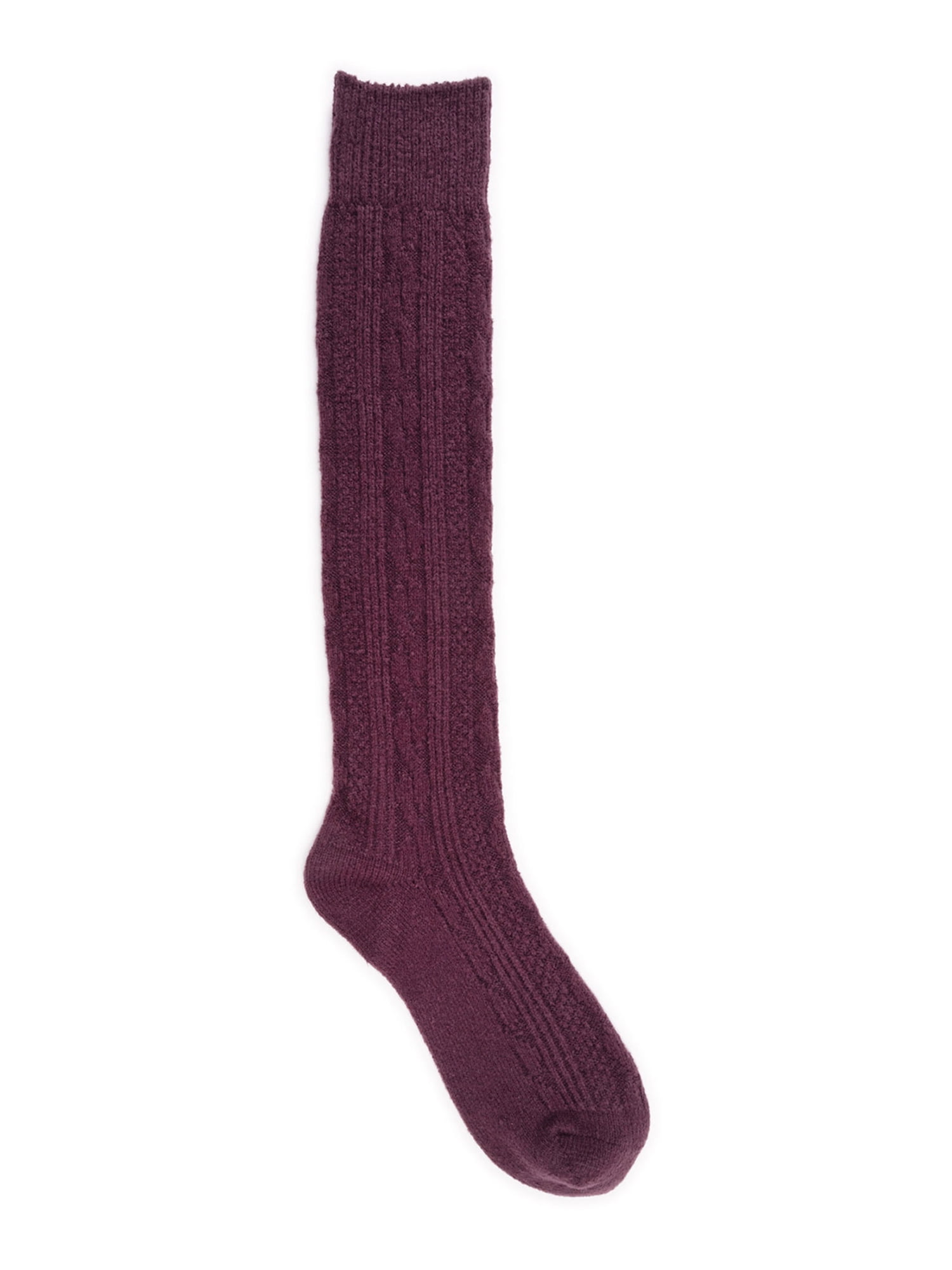 Muk Luks Women's Knee High Cable Sock - Walmart.com