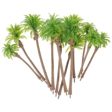 Gymax 4FT Potted Plant, Artificial Monstera Palm Tree, Fake Tree for ...