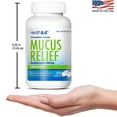 HealthA2Z® Mucus Relief | Guaifenesin 400mg| No Benzene | 300 Tablets ...