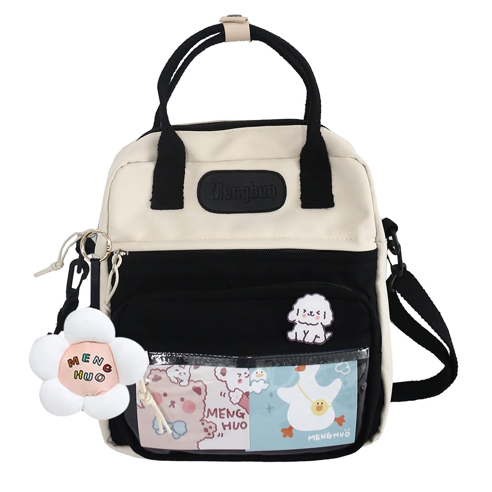 Lotpreco Kawaii Backpack with Pins Kawaii School Backpack Cute ...