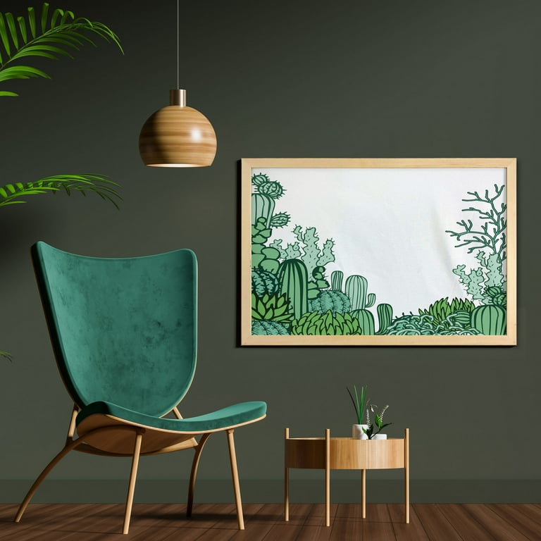 Ocotillo Cactus Metal Art