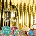 3-Pack Decorative Ball for Bowls, 3 Inch Mosaic Glass Balls Orbs Home ...