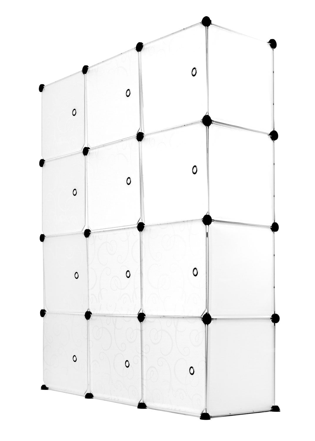 Work-It! 12 Cube Storage Organizer | Clear - Walmart.com