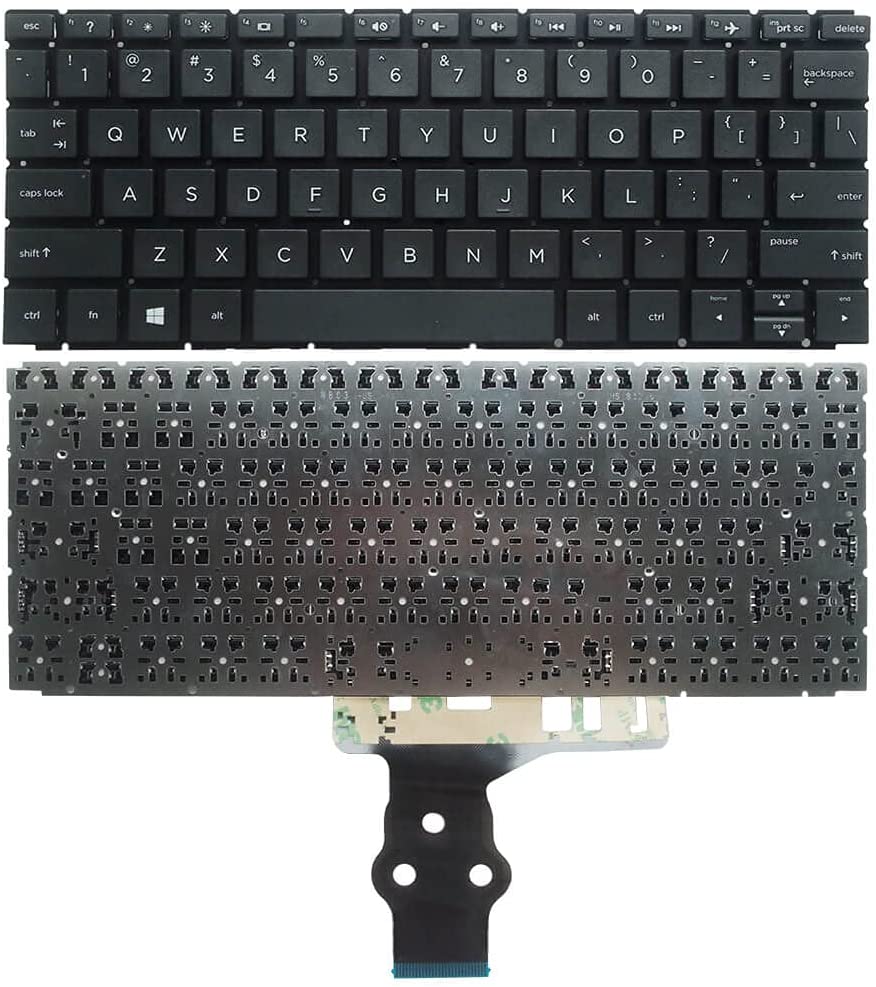 Replacement Laptop English Black Keyboard Without Frame For HP Pavilion ...