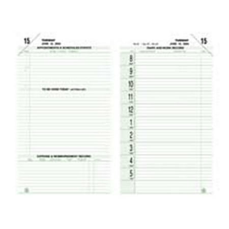 Day-timer DTM87010 Calendar Refill- Jan-Dec- 2 PPD- Pocket Size- 6 ...