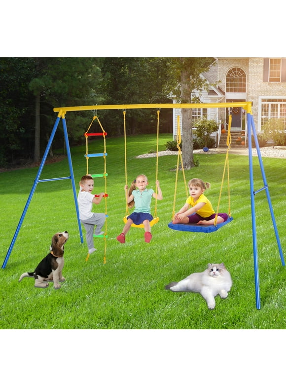 Metal Swing Sets in Swing Sets - Walmart.com