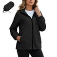 BiZtdJrK Womens Rain Jacket with Hood Waterproof Raincoats Lightweight ...