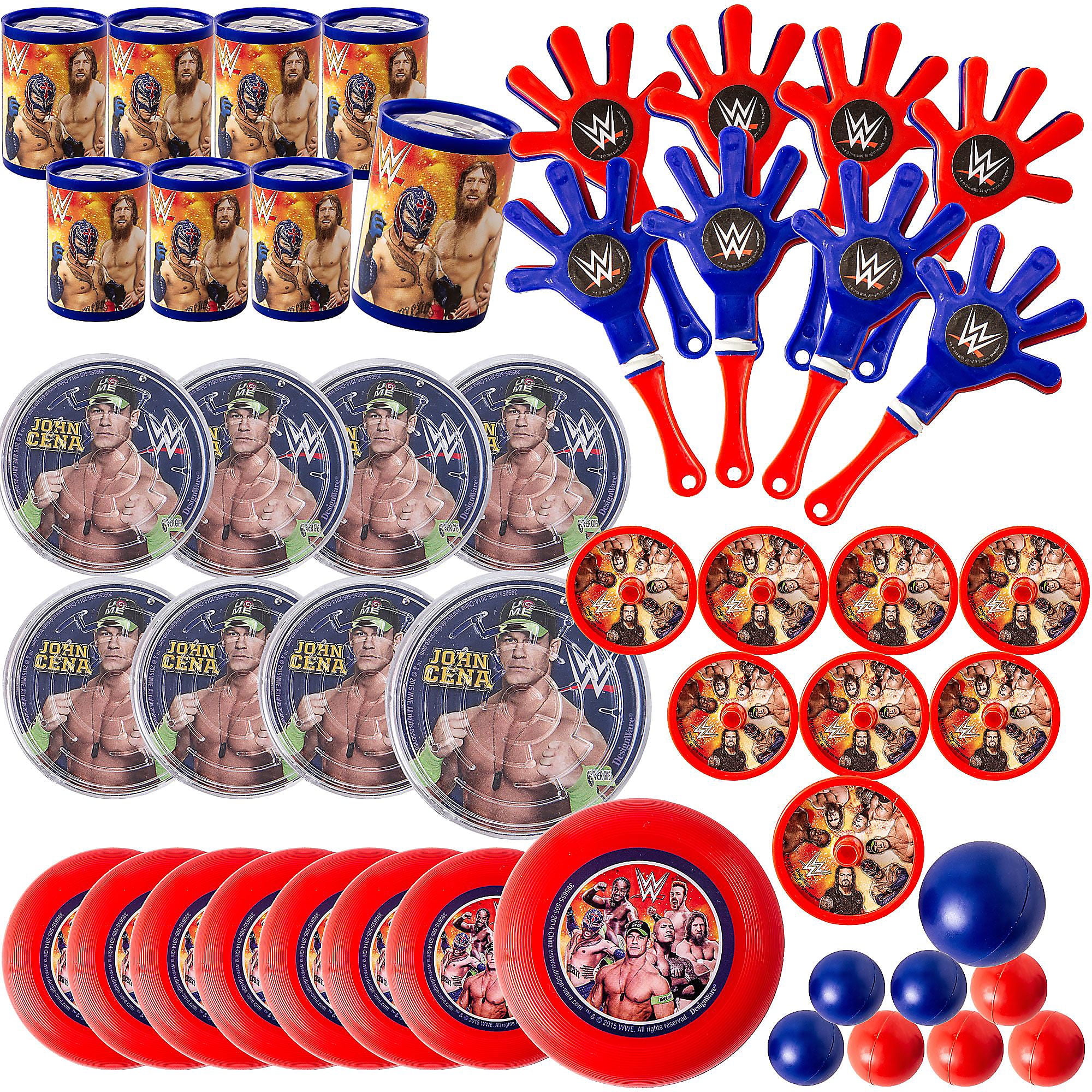 WWE Favor Pack 48pc - Walmart.com