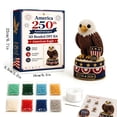 3D Beaded DIY Kit,3D Beaded Animal Kit,3D Themed Beadwork Kit for ...