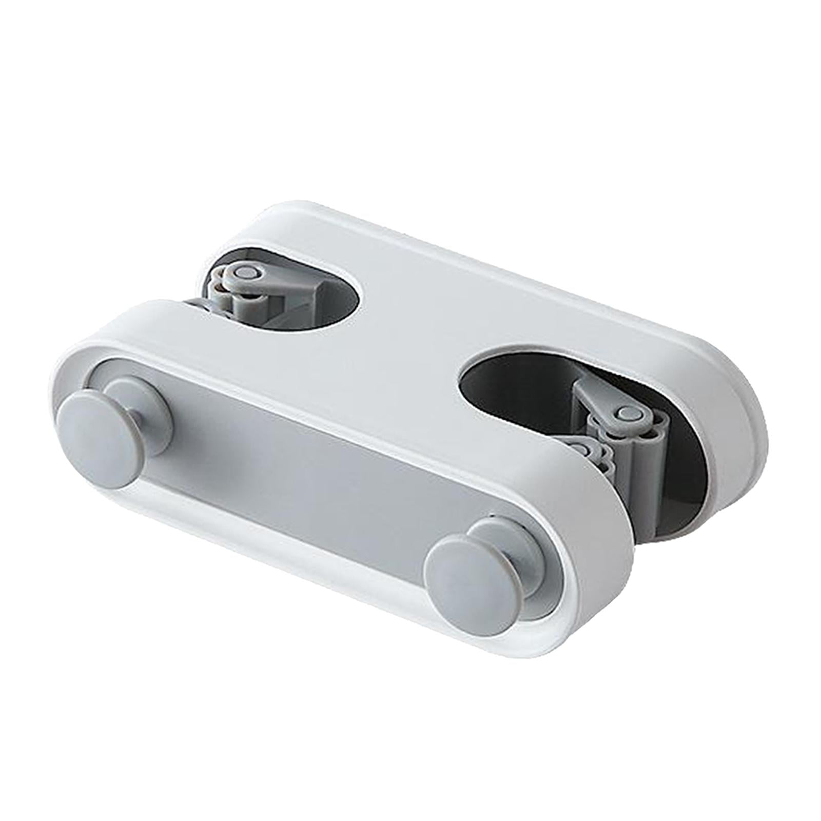 Broom mount, holder broom gripper rack hanger without drill White ...