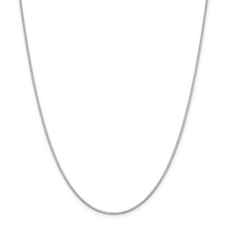 925 Sterling Silver 1.10mm Box Chain 24 Inch | Walmart Canada