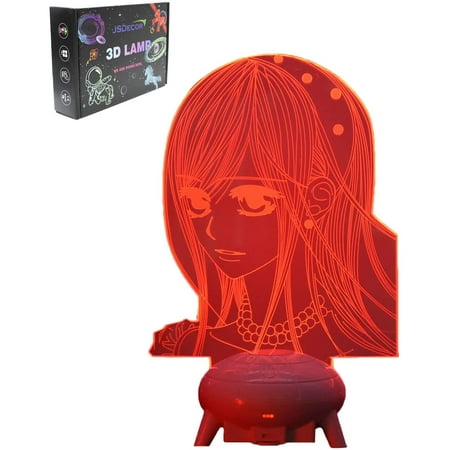 Anime Girl LED Light Neferpitou 3D Illusion Desk Lamp Cute Astolfo Xmas ...