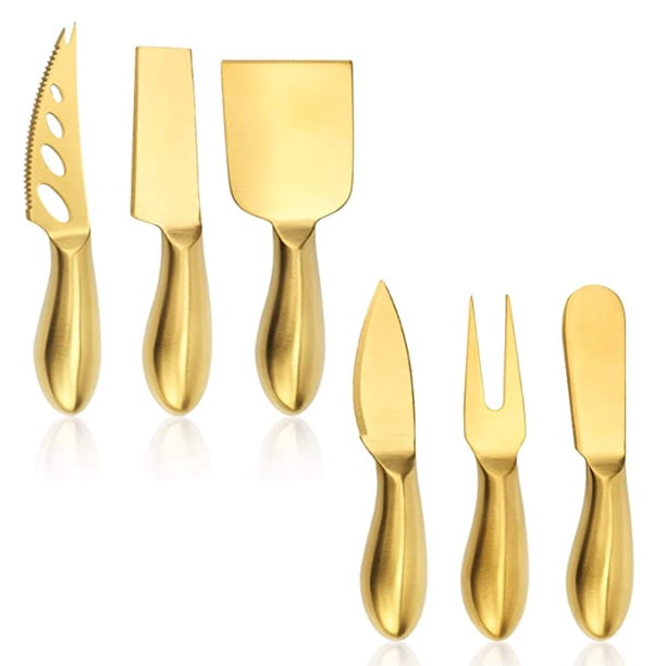 Gold Cheese Knives