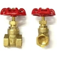 Valve 1/2" 3/4" 1" 2" 3" 4" Brass Gate Valve Switch Valve Water Valve Internal Thread Steam ...
