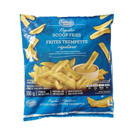 Great Value Regular Scoop Fries | Walmart Canada