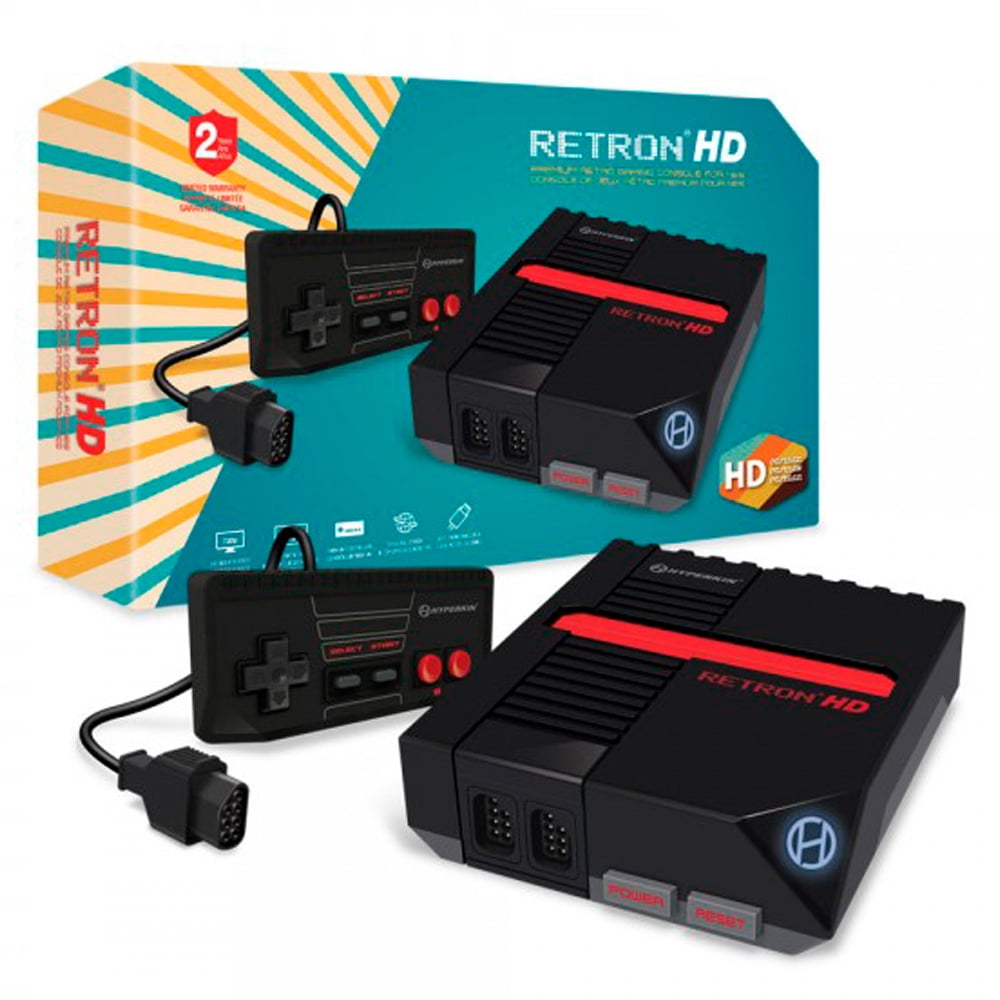 Consola Retron 1 HD Negra Hyperkin Para nintendo Nes | Walmart en línea
