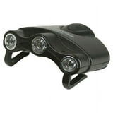 Cyclops Orion 3 LED Lights Hands Free Clip-On Cap Flashlight Headlamp ...