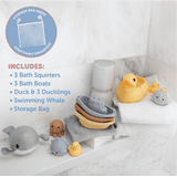 Jool Baby My First Bathtime 12-Piece Gift Set – Baby Bath Toys with ...