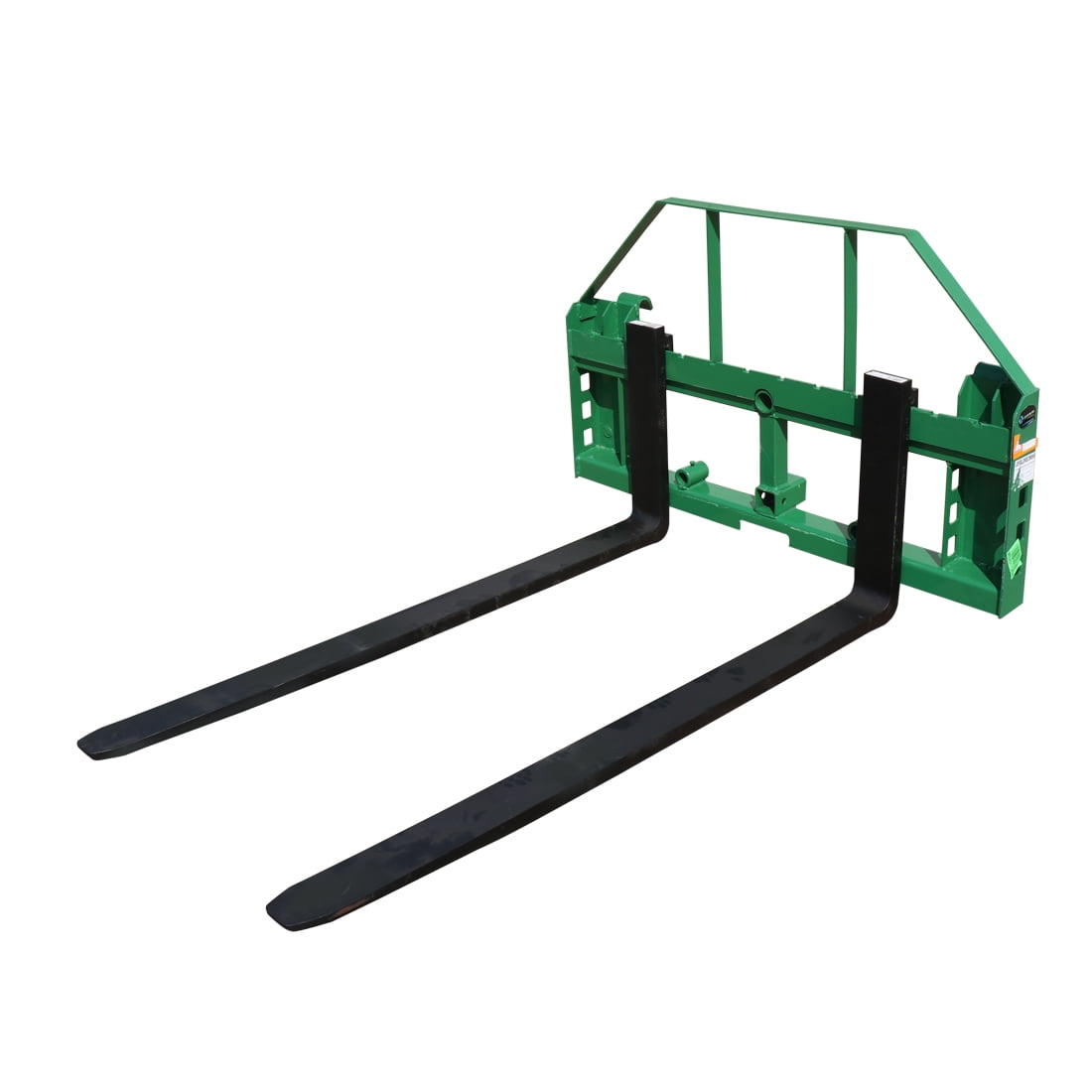 Titan Attachments Pallet Fork Frame with Receiver Hitch and Fork Blades ...