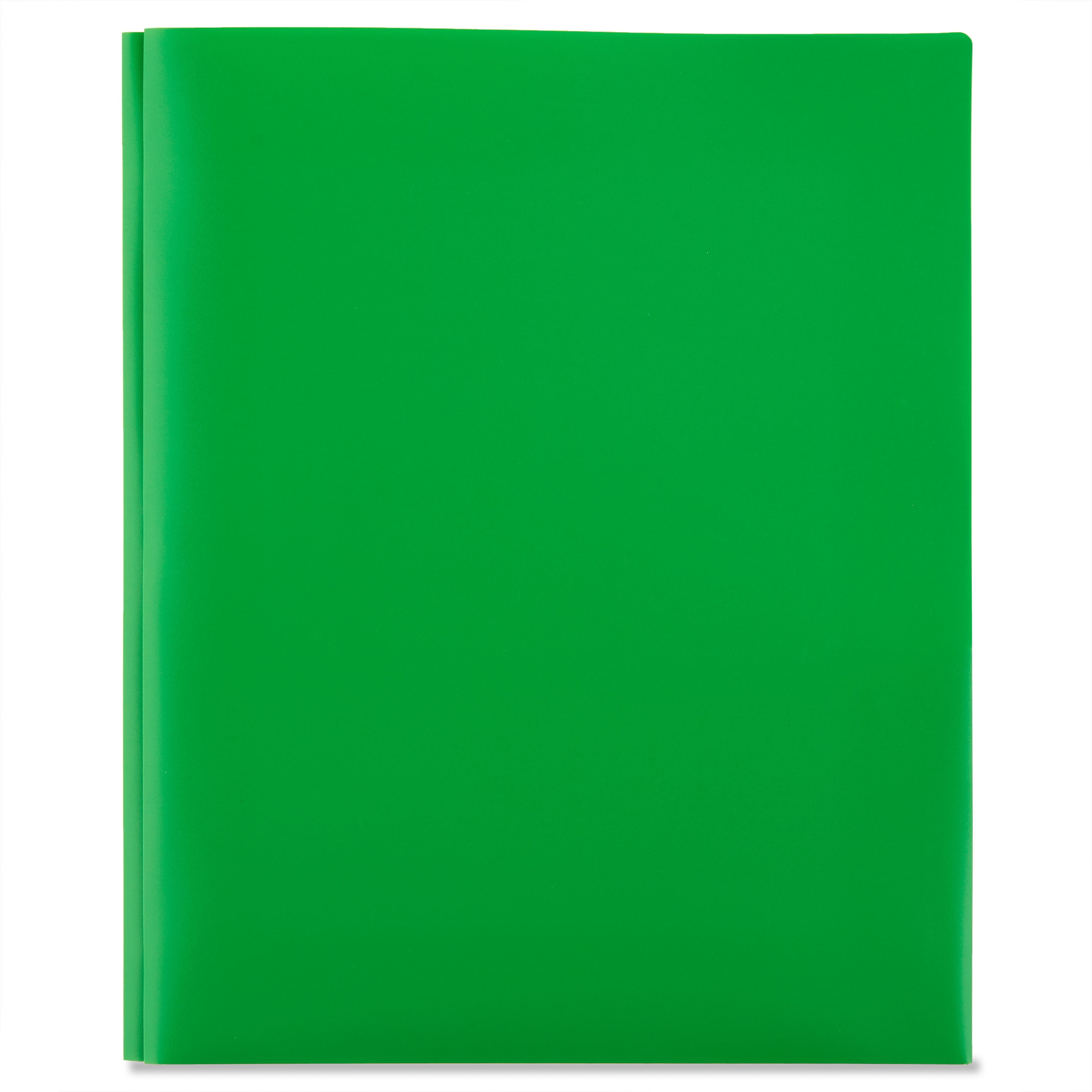 Pen+Gear 3-Prong Poly Folder, Green - Walmart.com
