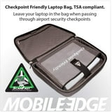 Mobile Edge 16 Inch ScanFast Onyx Briefcase - Black - Walmart.com