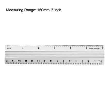 Aluminium Rulers, 6 Inch Architectural Scale Ruler, Professional ...
