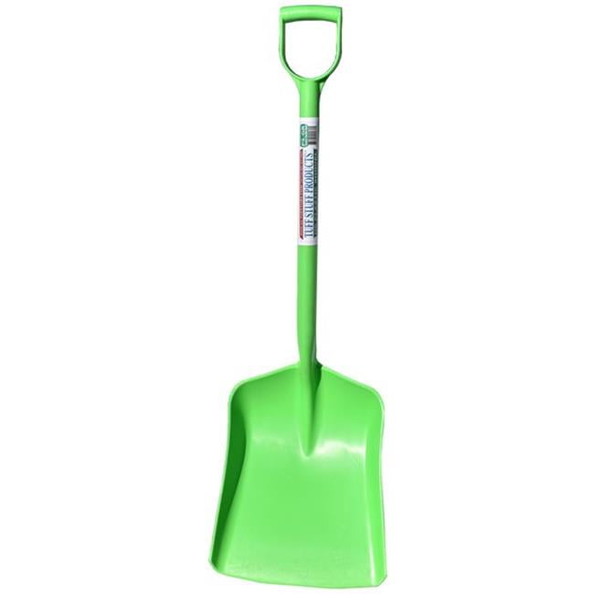 Tuff Stuff Products 458137452 Ps-Gr Heavy Duty Plastic Shovel, Green ...