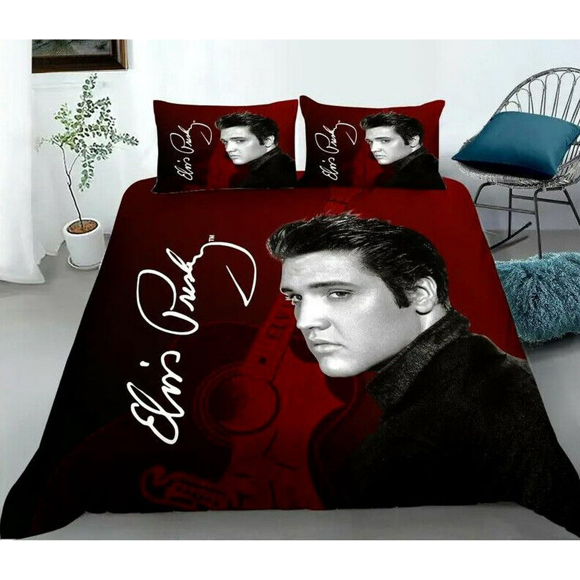 Click here for Yingd Elvis Presley-Bedding Gift 3-Piece Bedding S... prices
