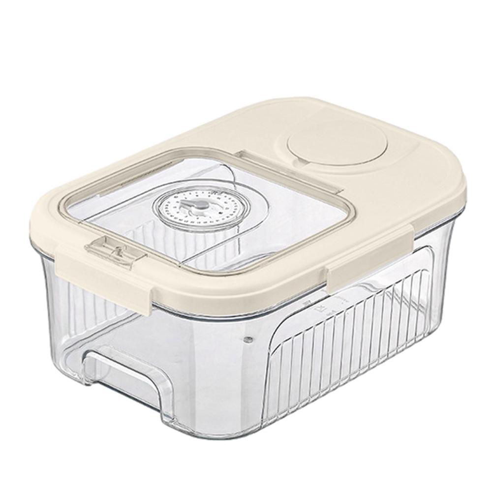 Rice Storage Box|Rice Storage Container|Magnetic Opening Non-Slip ...