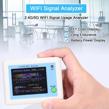 WIFI Signal Scanner 2.4G/5G WIFI Signal Analyzer Router Management ...
