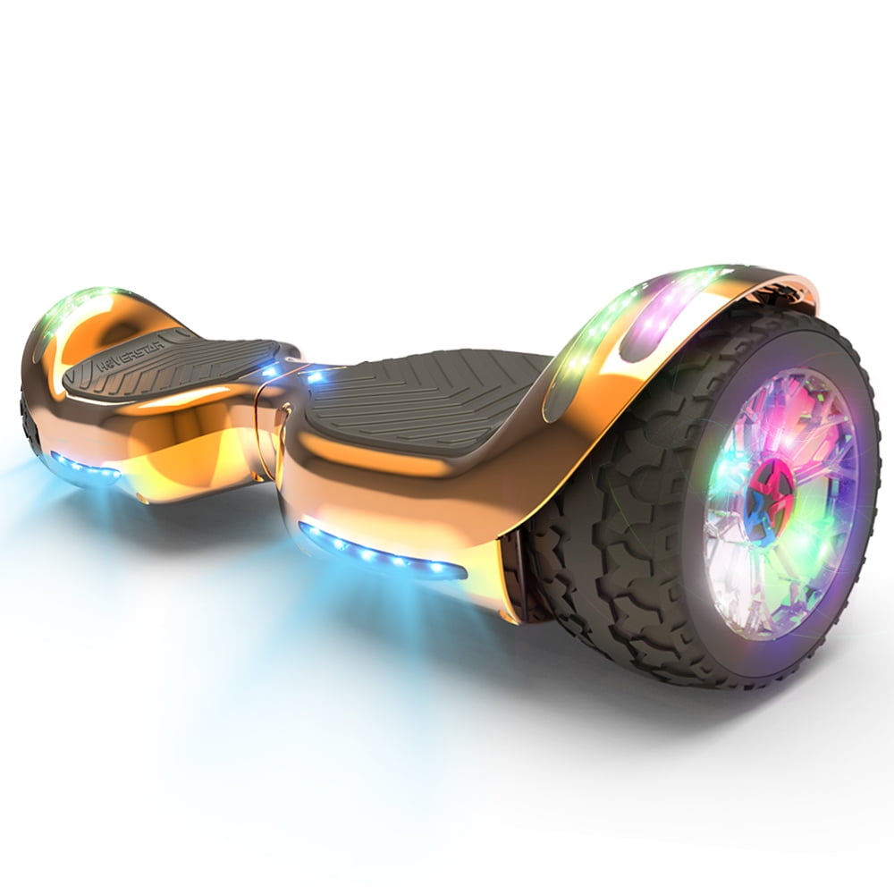 Hoverboard All-Terrain LED Flash Wide All Terrian Wheel with Bluetooth ...