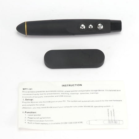 2.4GHz Wireless Presenter Powerpoint PPT Clicker Presentation Presenter ...