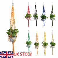 plant pot hanger plant pot hanging basket plant pot hanging rope basket ...