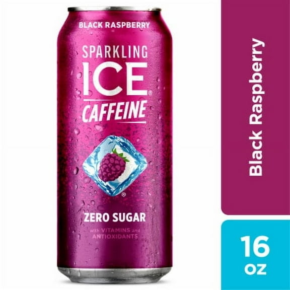 Sparkling Ice® Black Raspberry Flavored Sparkling Water, Zero Sugar, 17 ...