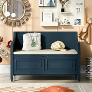 Modway Render Storage Bench in Charcoal - Walmart.com