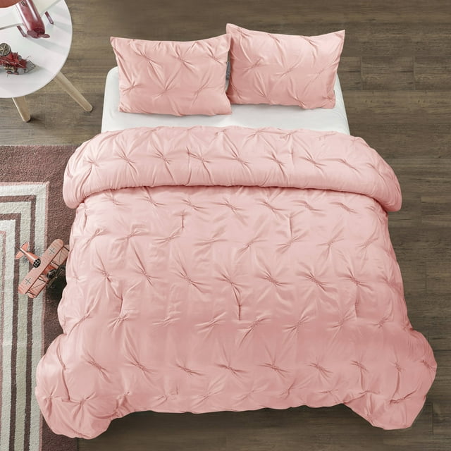Heritage Club Solid Pintuck Comforter Set, Multiple Colors - Walmart.com