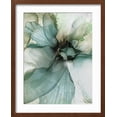 Art.com Sage And Teal Flowers 2 Art Print by Emma Catherine Debs, Brown ...