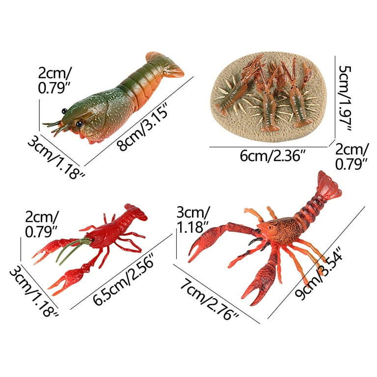 Plastic Crawfish Decorations | Shelly Lighting