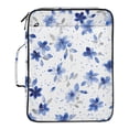 Blue Petals Watercolor Accordion File Organizer Expanding File Folder 3 ...