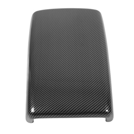 Armrest Box Cover, Glossy Accute Size Carbon Fiber Style Fashionable ...